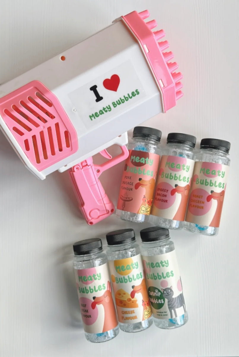 Meaty Bubbles Bazooka Bubble Gun – Uncanny Animals