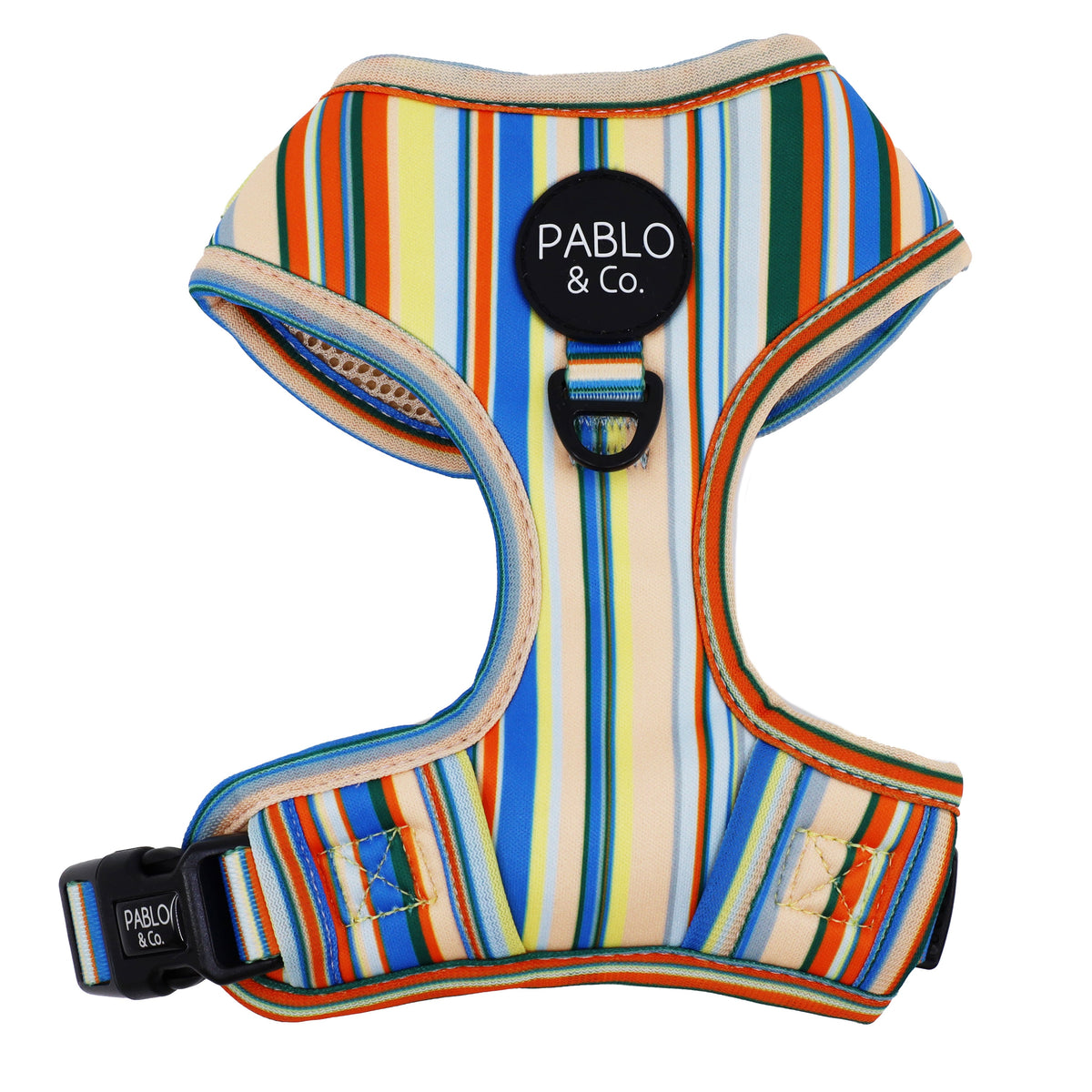 The Cabana Striped Adjustable Dog Harness – Uncanny Animals