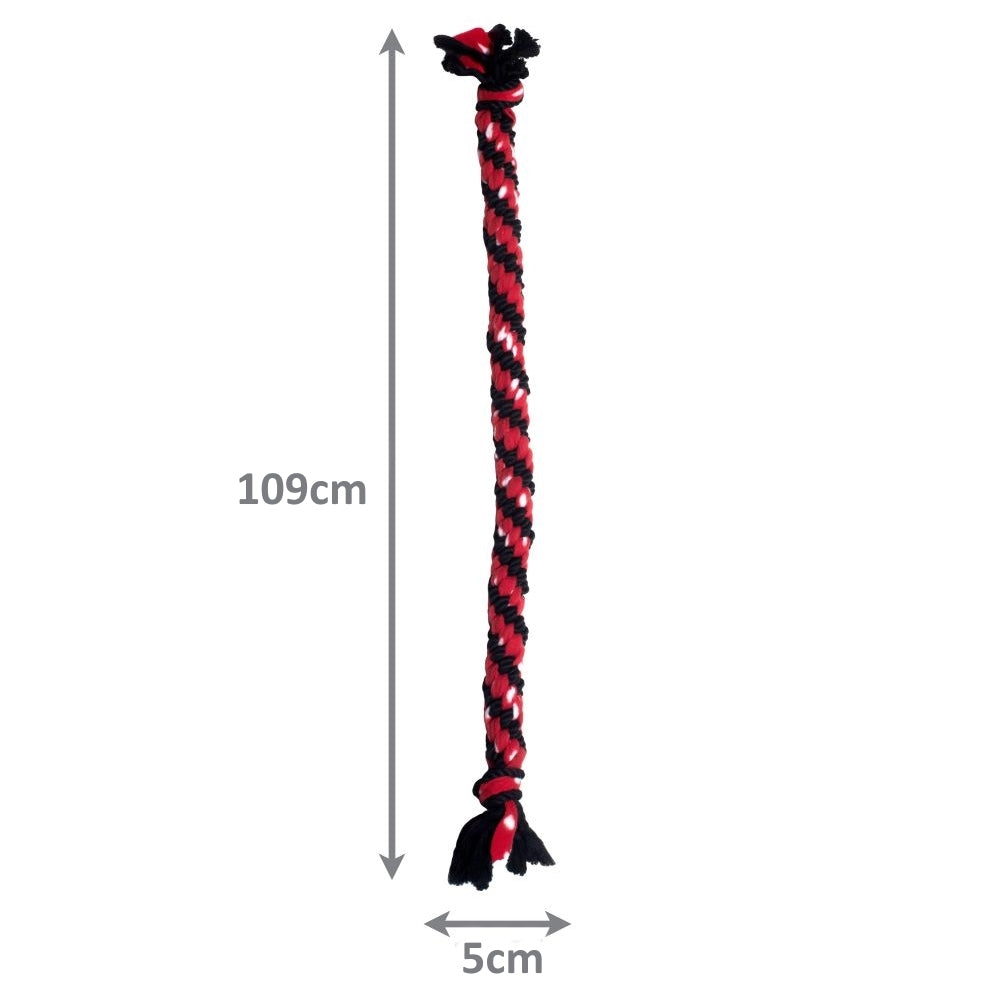 KONG Signature Rope Mega Dual Knot Extra Large Rope Tug Dog Toy ...
