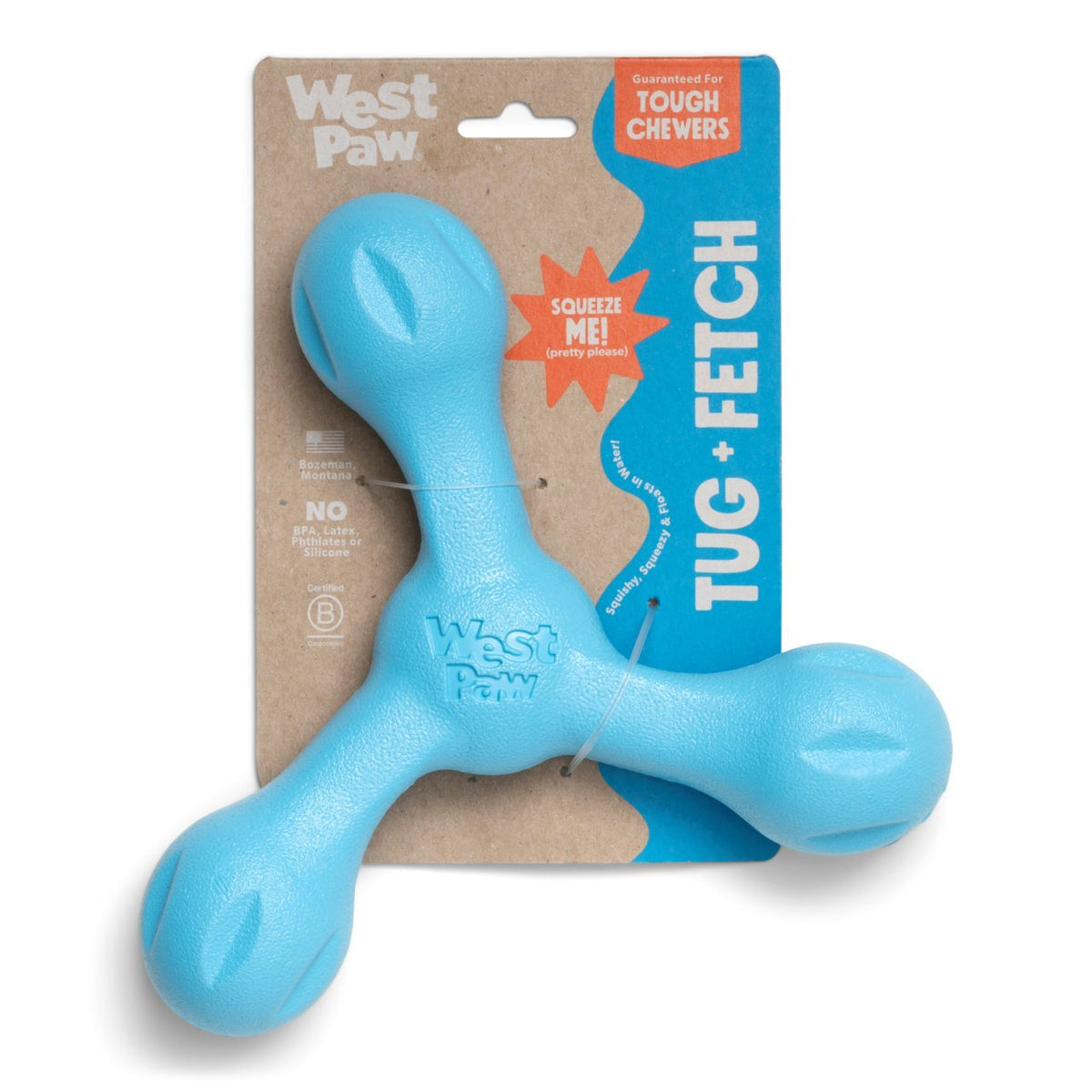 West Paw Skamp Flyer-Inspired Fetch Dog Toy – Uncanny Animals