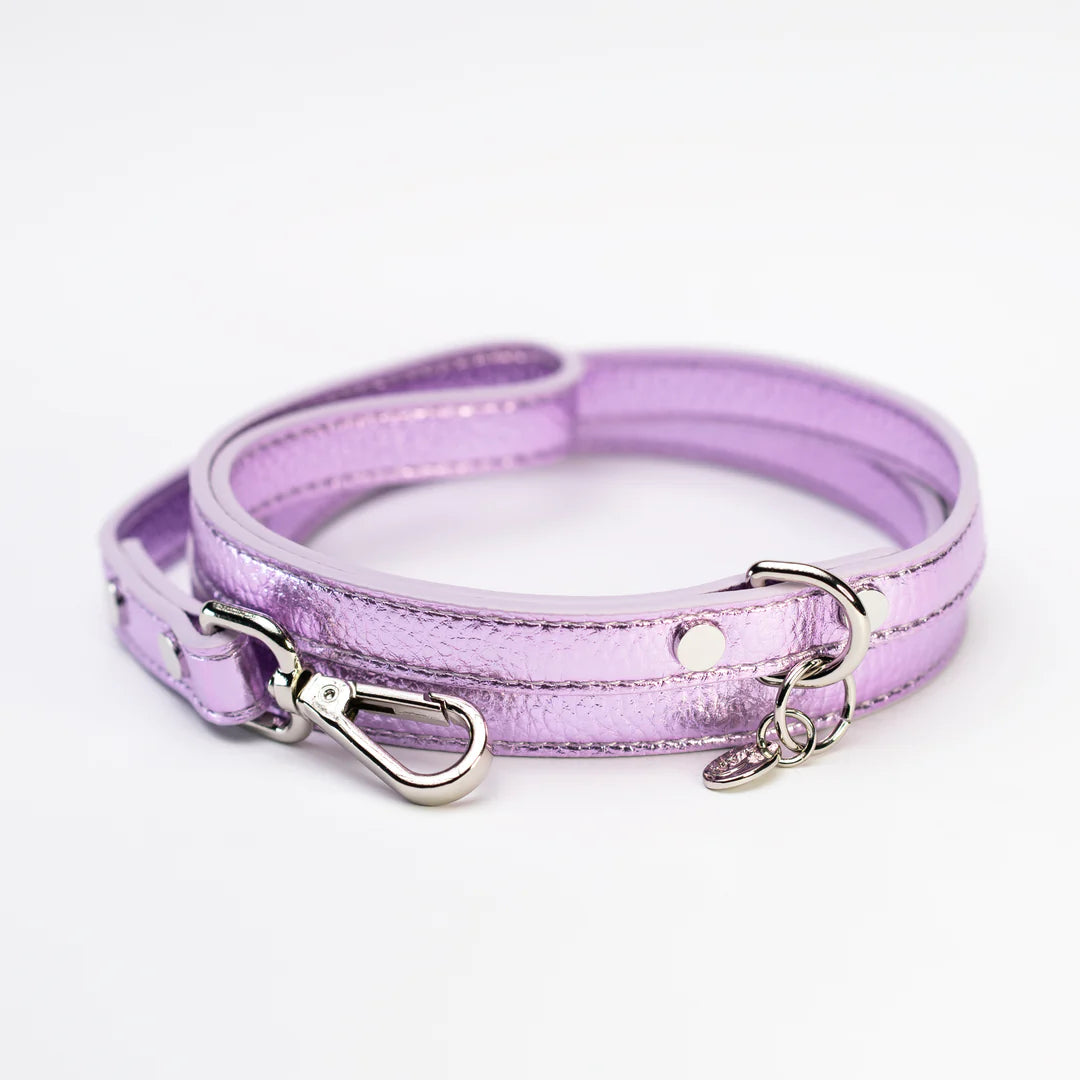 Dog Lead - Metallic Purple – Uncanny Animals