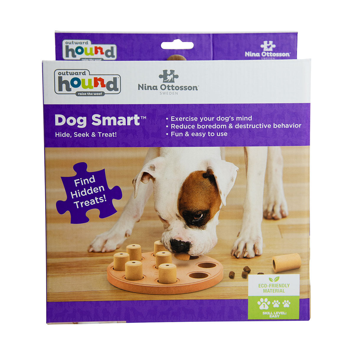 Wooden Interactive Dog Game & Toy - LEVEL 1 – Uncanny Animals