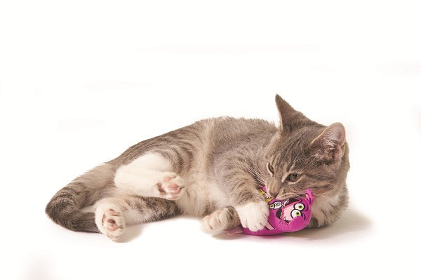 "Madcap" Stand Up Comic Mouse Cat Toy – Uncanny Animals